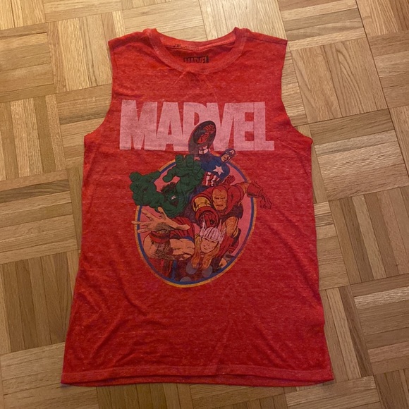 Marvel | Tops | Red Marvel Tank | Poshmark
